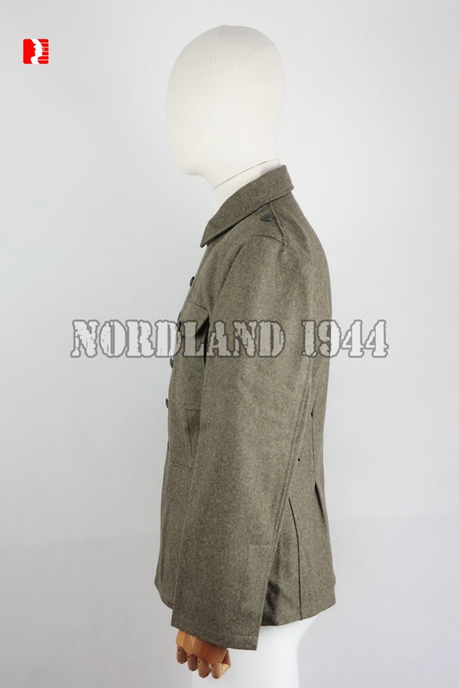 German WH M42 Heer EM Fieldgrey Wool Feldbluse Field Blouse Suit Tunic ...