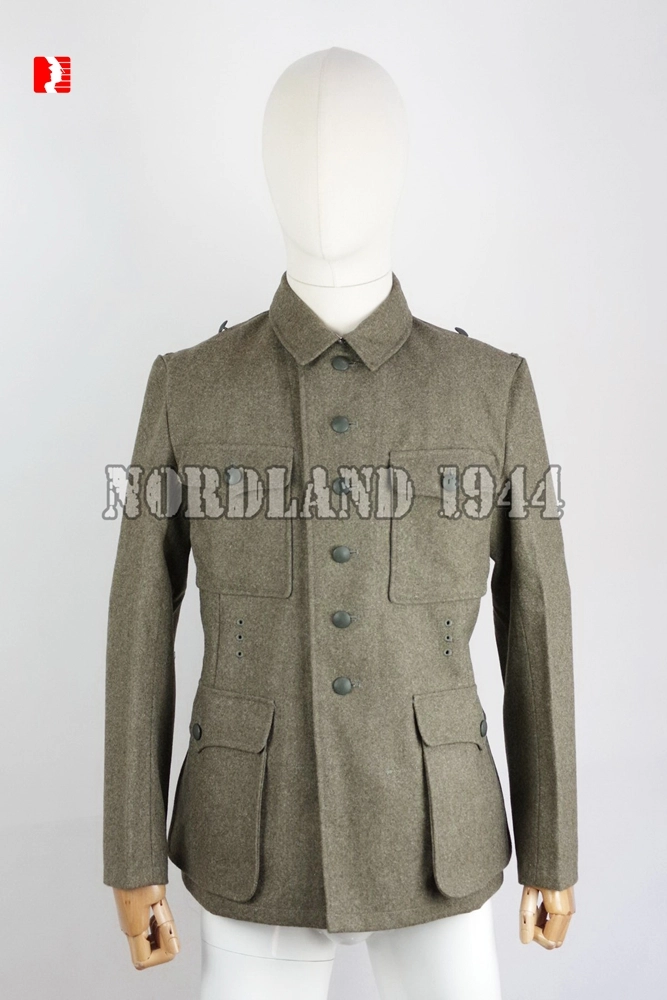 German WH M42 Heer EM Fieldgrey Wool Feldbluse Field Blouse Suit Tunic ...