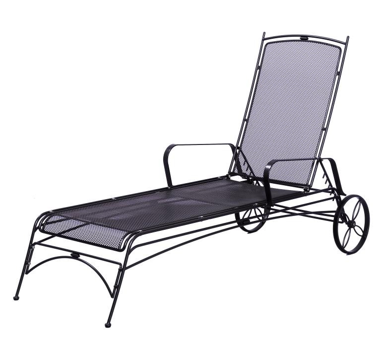 Iron mesh sun loungers