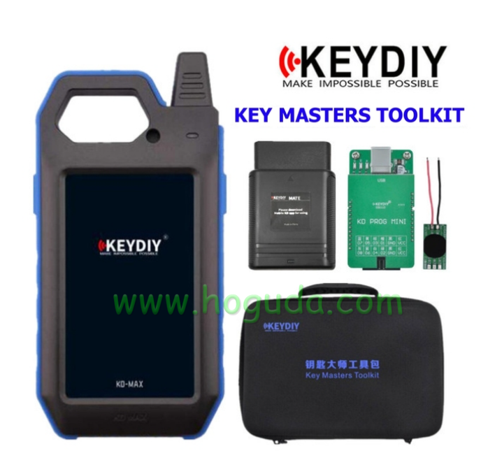 KEYDIY Key Masters Tool kit Include KD-MAX Key Programmer KD-MATE and KD PROG MINI+C2 Adpater ...