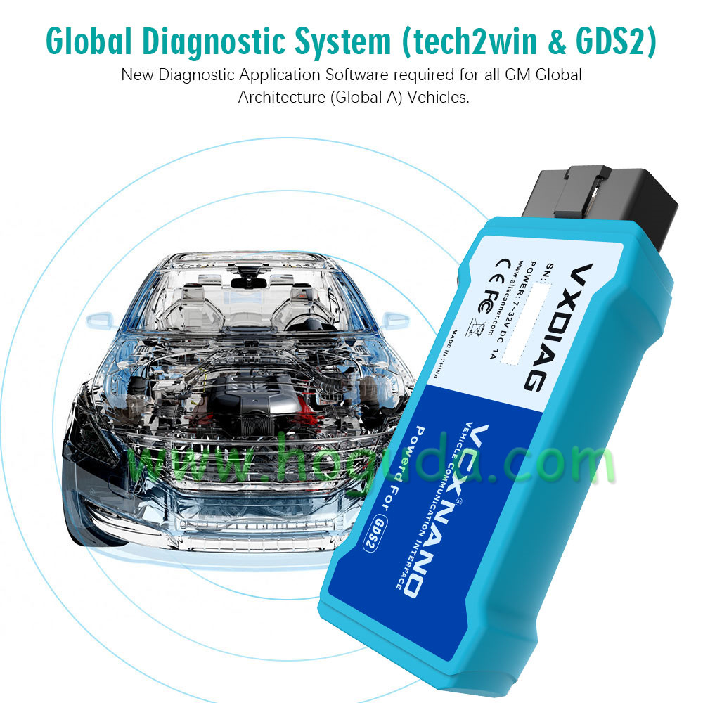 Wifi VXDIAG VCX Nano for GM/Opel with V2020.7 GDS2 and Tech2Win ...