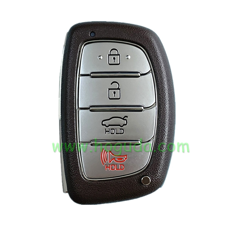 For Hyundai Elantra 4 button Smart Key with 433.92MHz Fsk 8A CHIP FCCID ...
