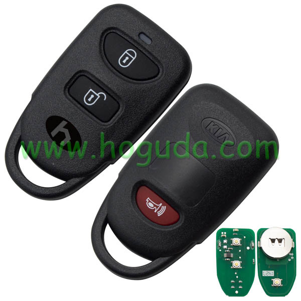 For Kia Freddy 2 button remote key with 434Mhz