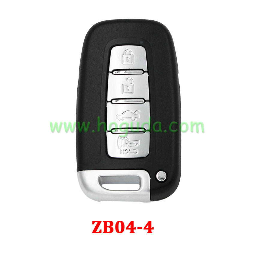 KEYDIY Remote key 4 button ZB04-4 smart key for KD900 URG200 KD-X2