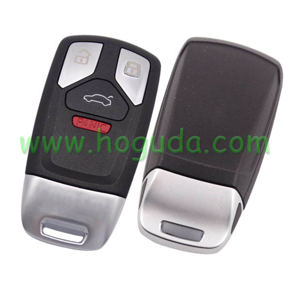 For Audi keyless 3 button remote key with 433.92mhz