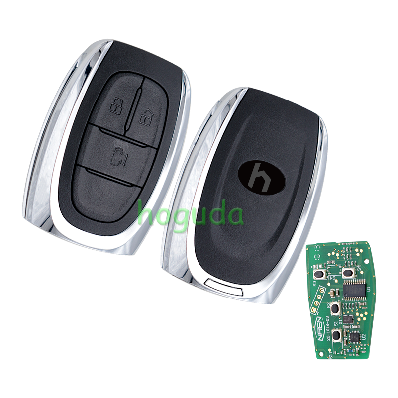 Original SAIC MAXUS 3 button Keyless Smart Remote Key 433Mhz with ID47 Chip