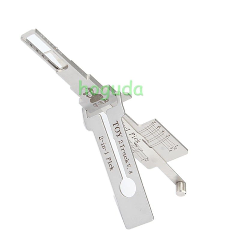 Lishi Tool TOY 2 Track V.4 2 in 1 lock pick lishi style lock pick 2 in ...