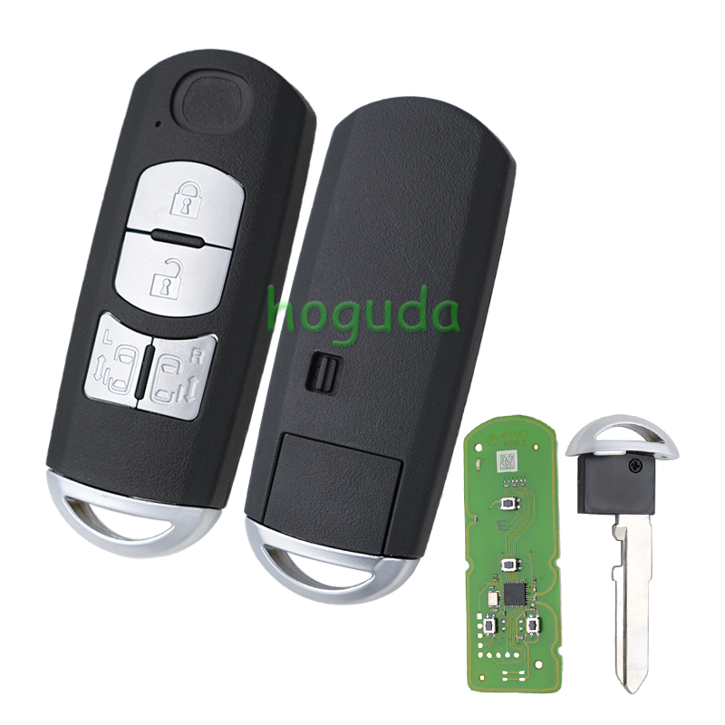 XHORSE VVDI XZMZD8EN 4 button remote key for Mazda models support mazda smart key support ...