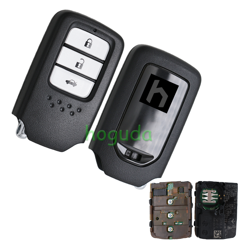 Original For Honda 3 button remote key with 433.92MHZ with 47 chip
