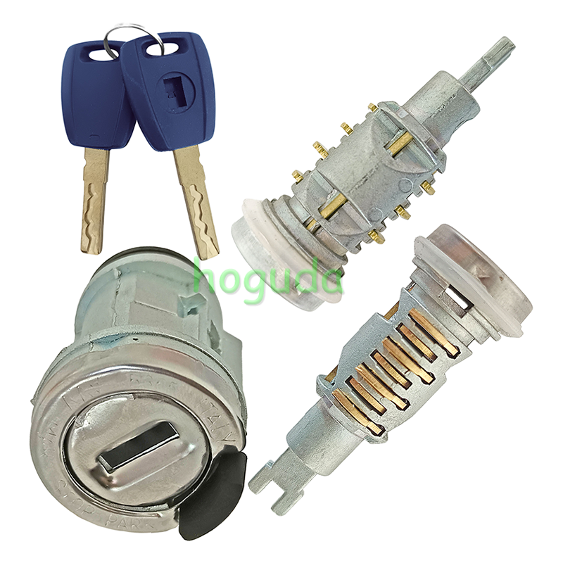 For Fiat Doblo Mk2 vauxhall combo D door lock ignition switch keys set ...