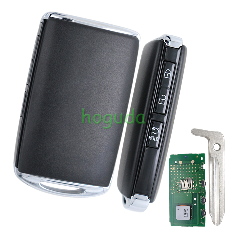 For Mazda 3 button smart key with 433MHz ID49 chip Fcc ID: SKE11E-01 ...