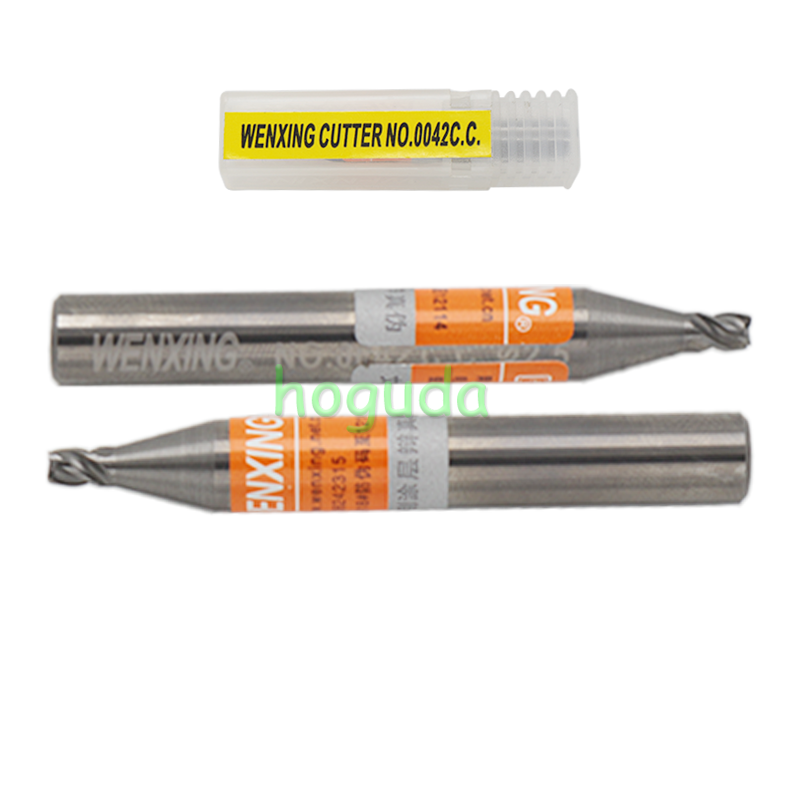 Original WENXING End milling cutter 2.5mm drill bit for vertical key ...