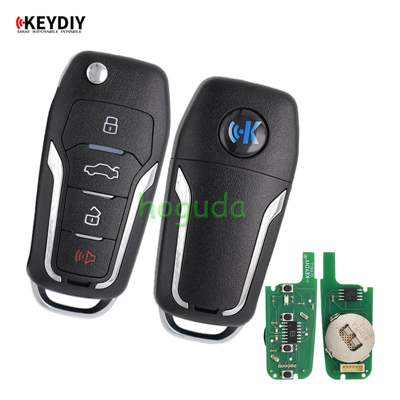 Ford style 3button remote key B12-3+1 for KD300 and KD900 to produce ...