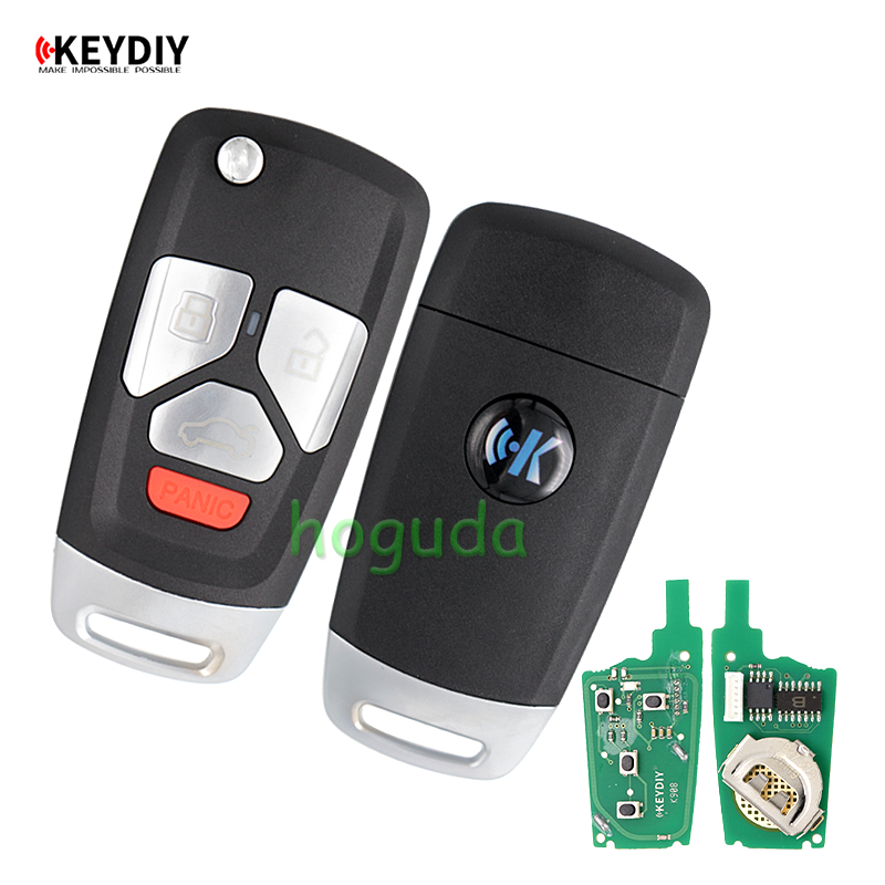 KEYDIY KDX2 /KD900/KD300/URG200 Remote key 4 button B27 3+1 button ...