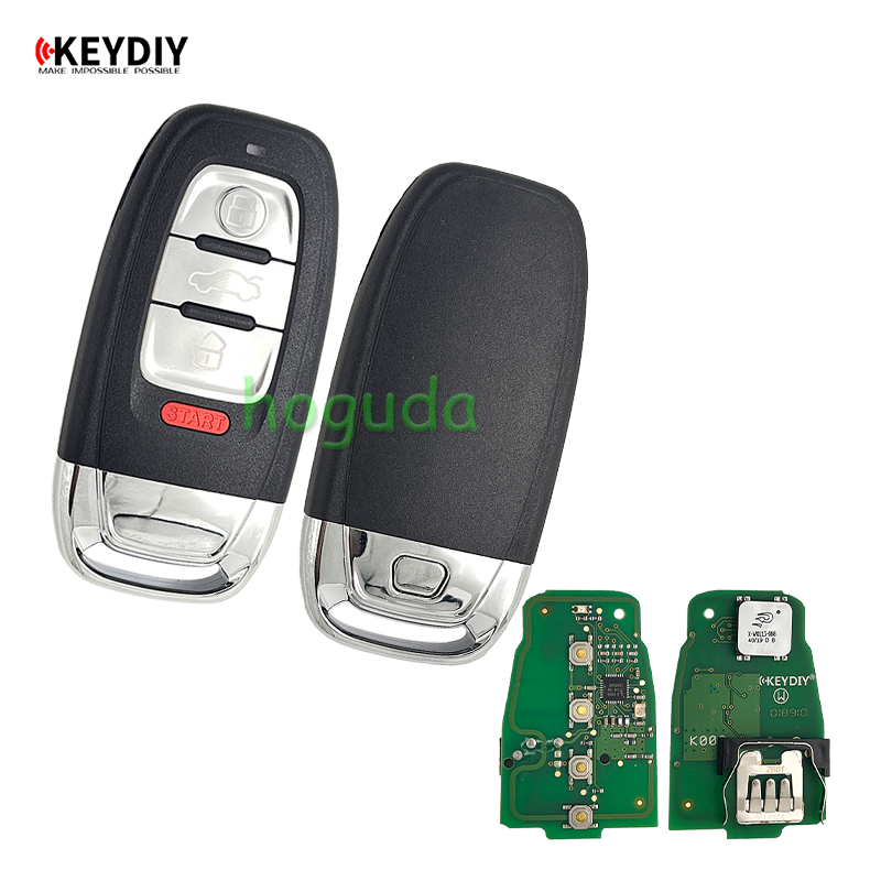 For KEYDIY Remote key 4 button ZB01-4 smart key for KD900 URG200 KD-X2