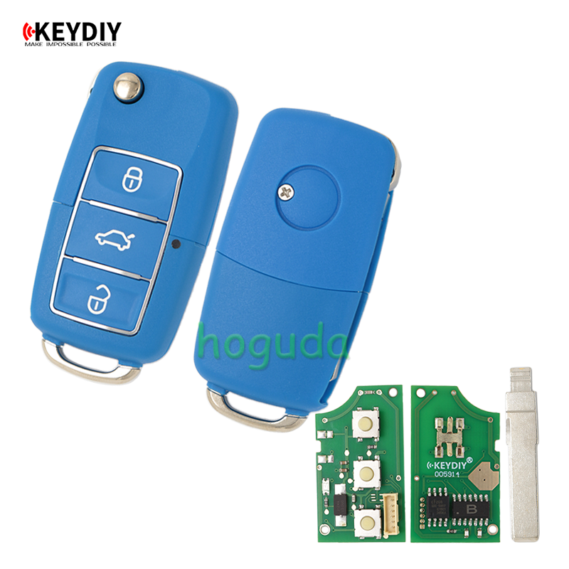KEYDIY Standare remote key B01-Luxury 3 button remote key for KDX2 KD ...