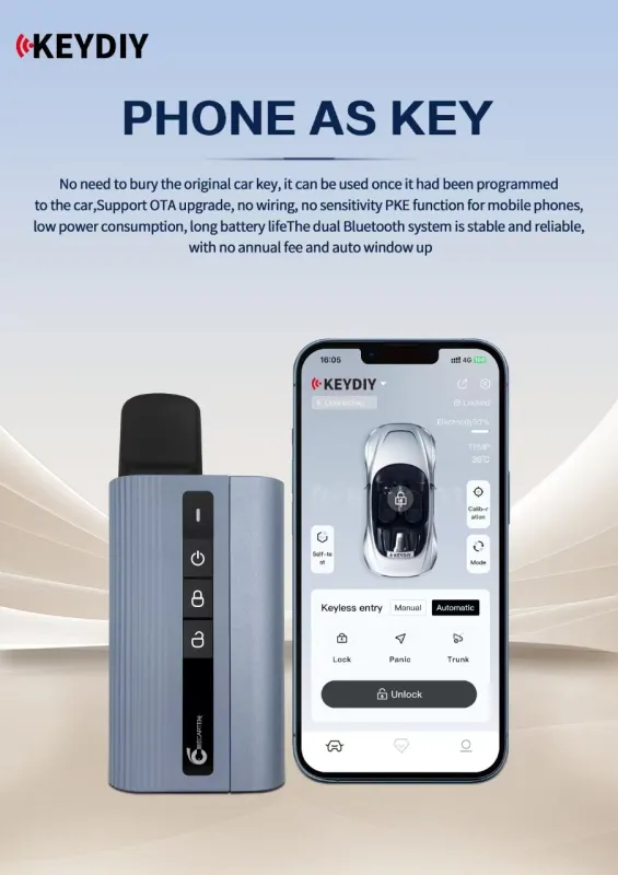 KEYDIY Phone as key PAK06-TB