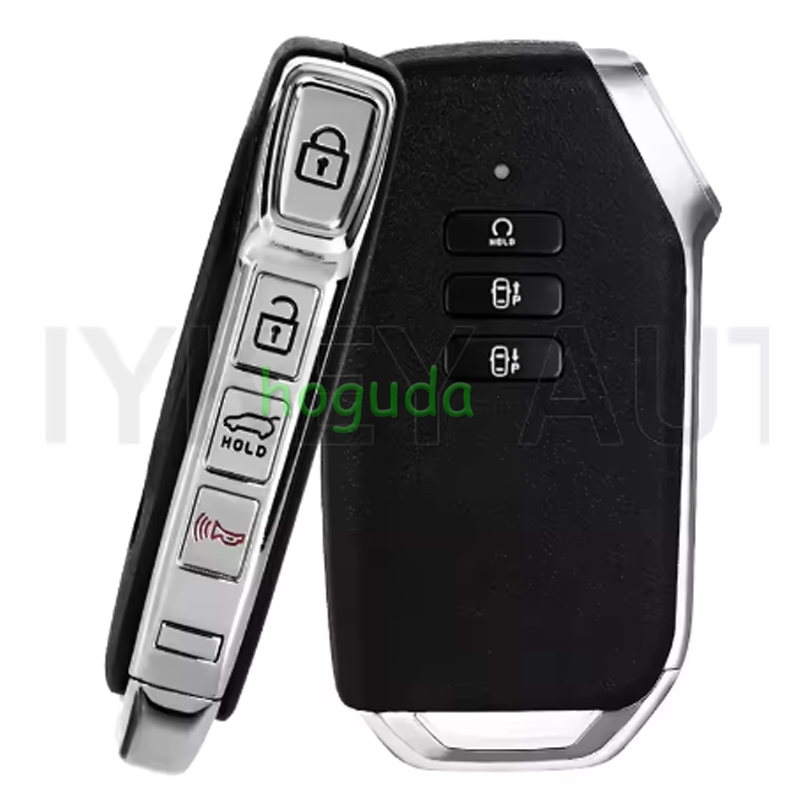 For Kia Sportage 4+3 button Flip Remote Key with 4A chip 433MHz PN ...