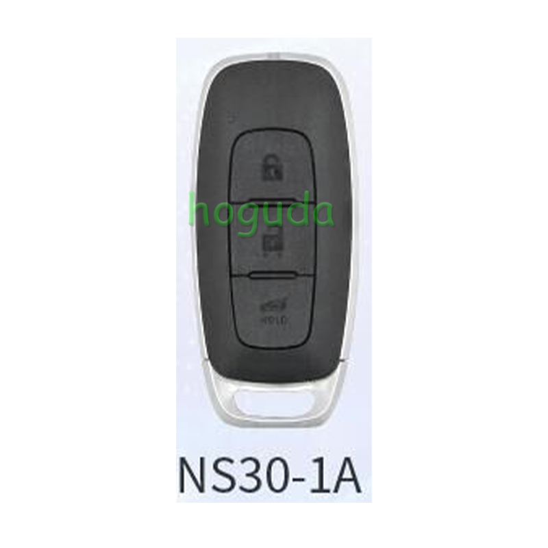 Lonsdor Nissan NS30-1A 3 button smart key with ID46 ID47 ID4A Chip ...