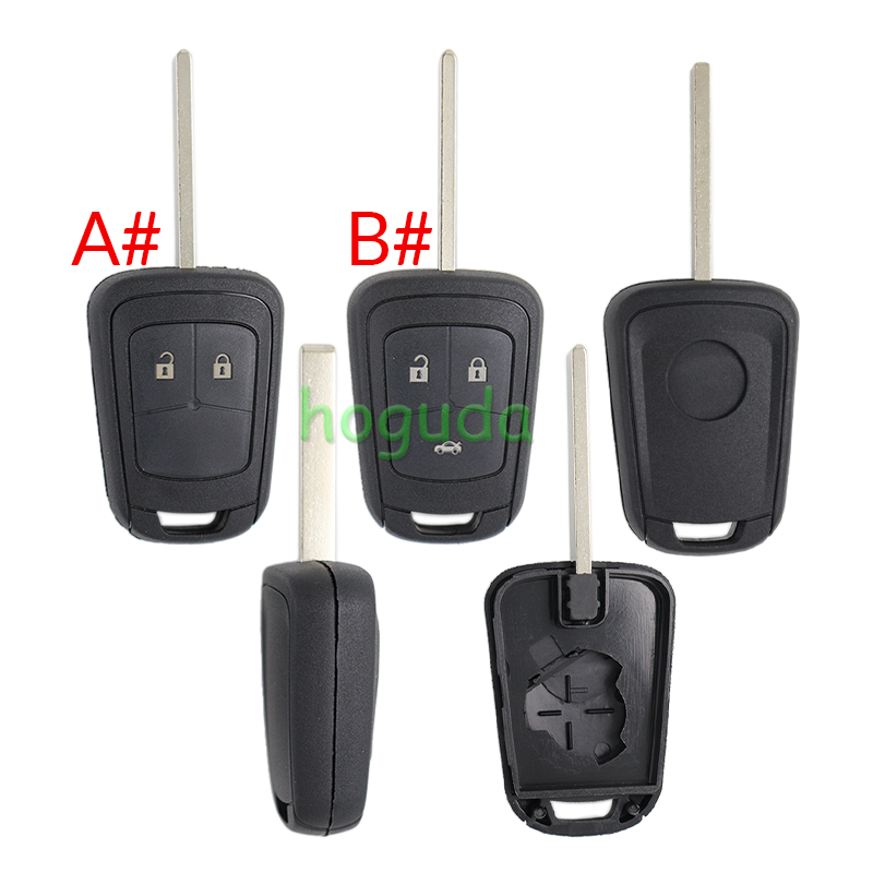 For Opel 2/3 button remote key shell