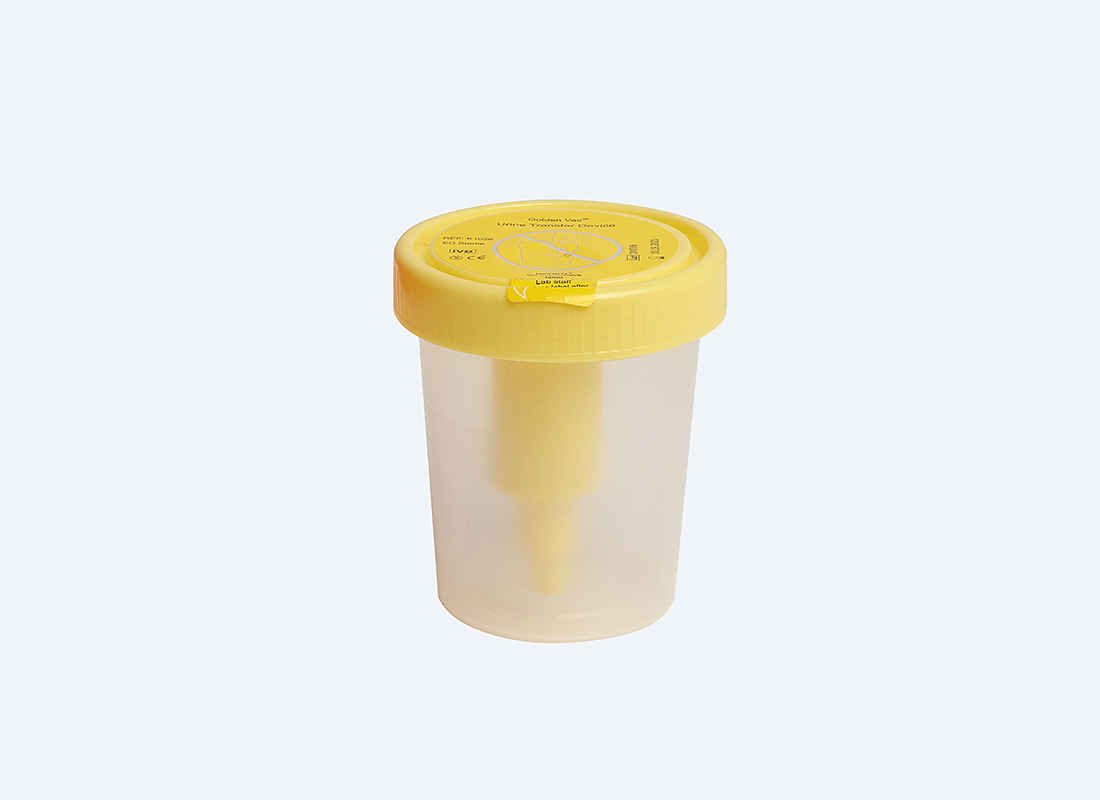 Urine transferdevice for urine tube