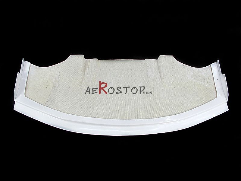 EVO 8-9 VOLTEX CYBER EVO FRONT SPLITTER W/ SIDE & METAL DIFFUSER FINS ...