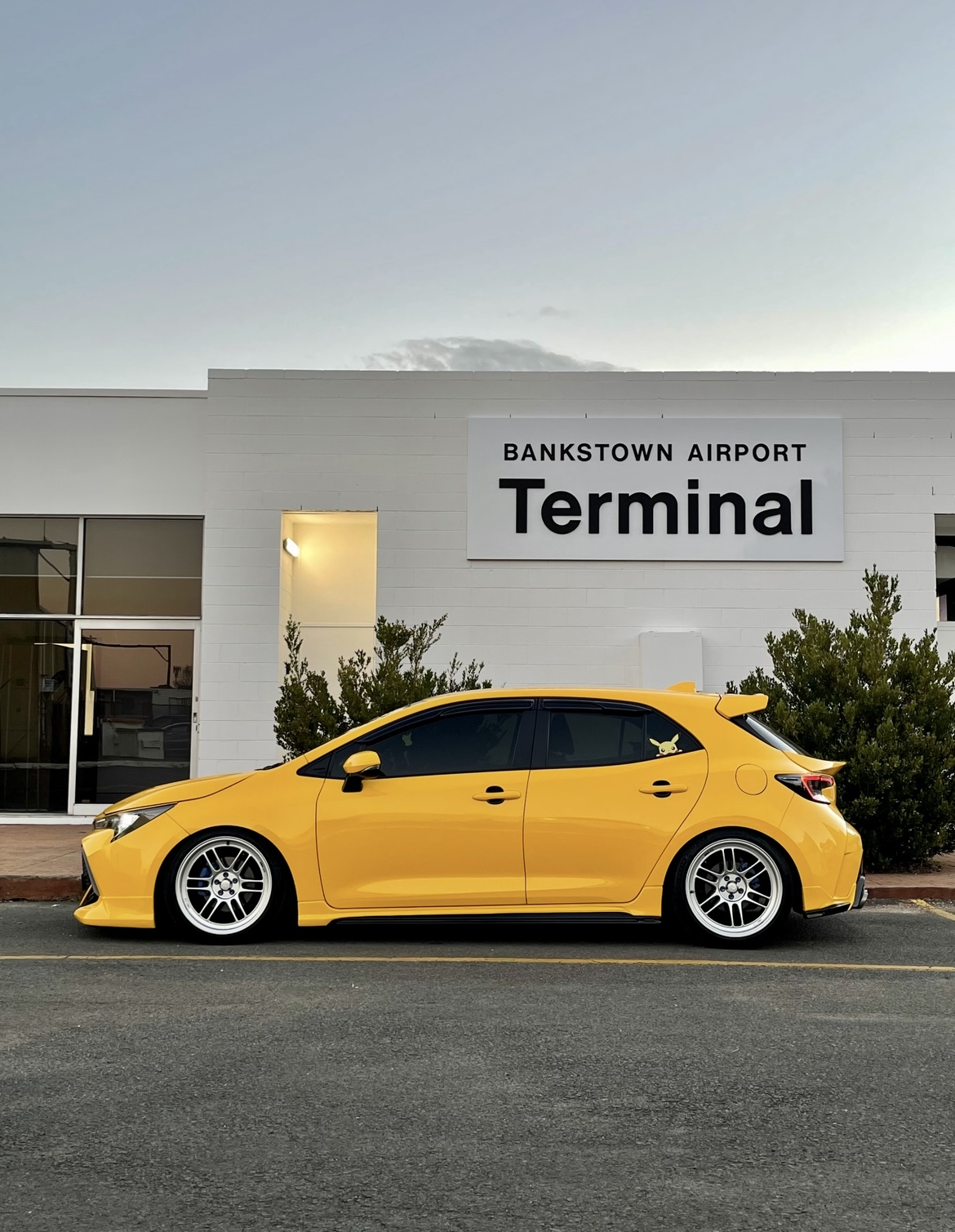 19- Corolla hatchback TRD style body kit