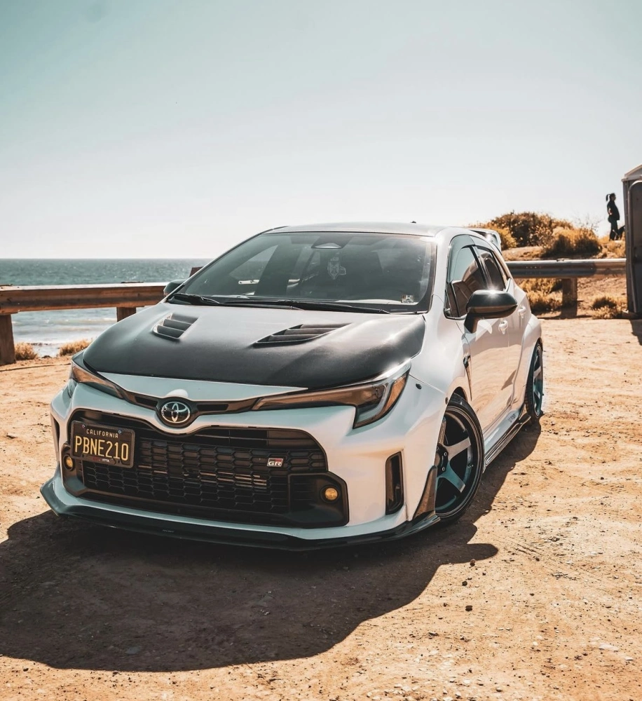 Carbon Fiber Hood for GR Corolla & Corolla Hatchback - Lightweight ...