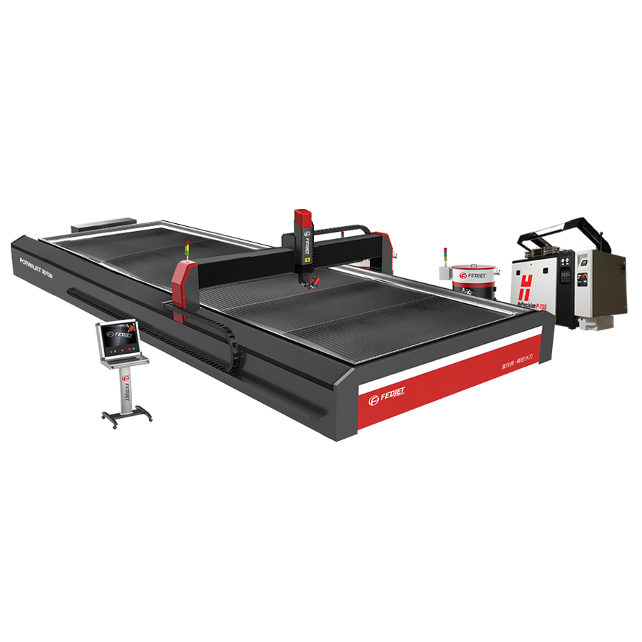Ultra High Pressure 3/5 Axis CNC Waterjet Cutting Machine | Fedjet