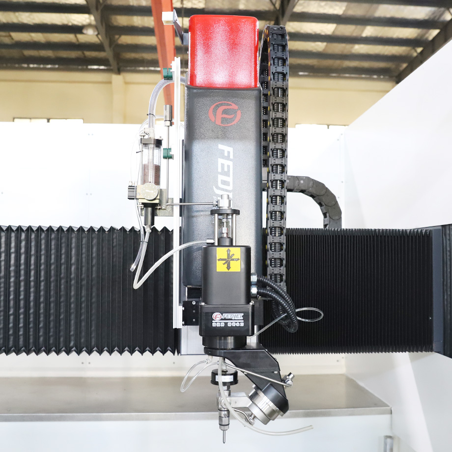 Fully Enclosed Ultra Precision CNC Waterjet Cutting Machine