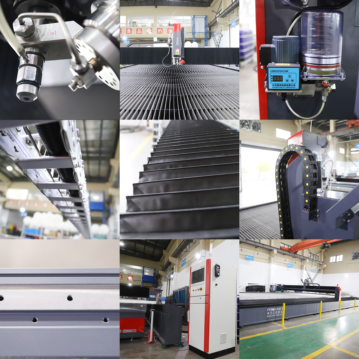 Compact CNC 5 Axis China Waterjet Cutting Machine | Fedjet