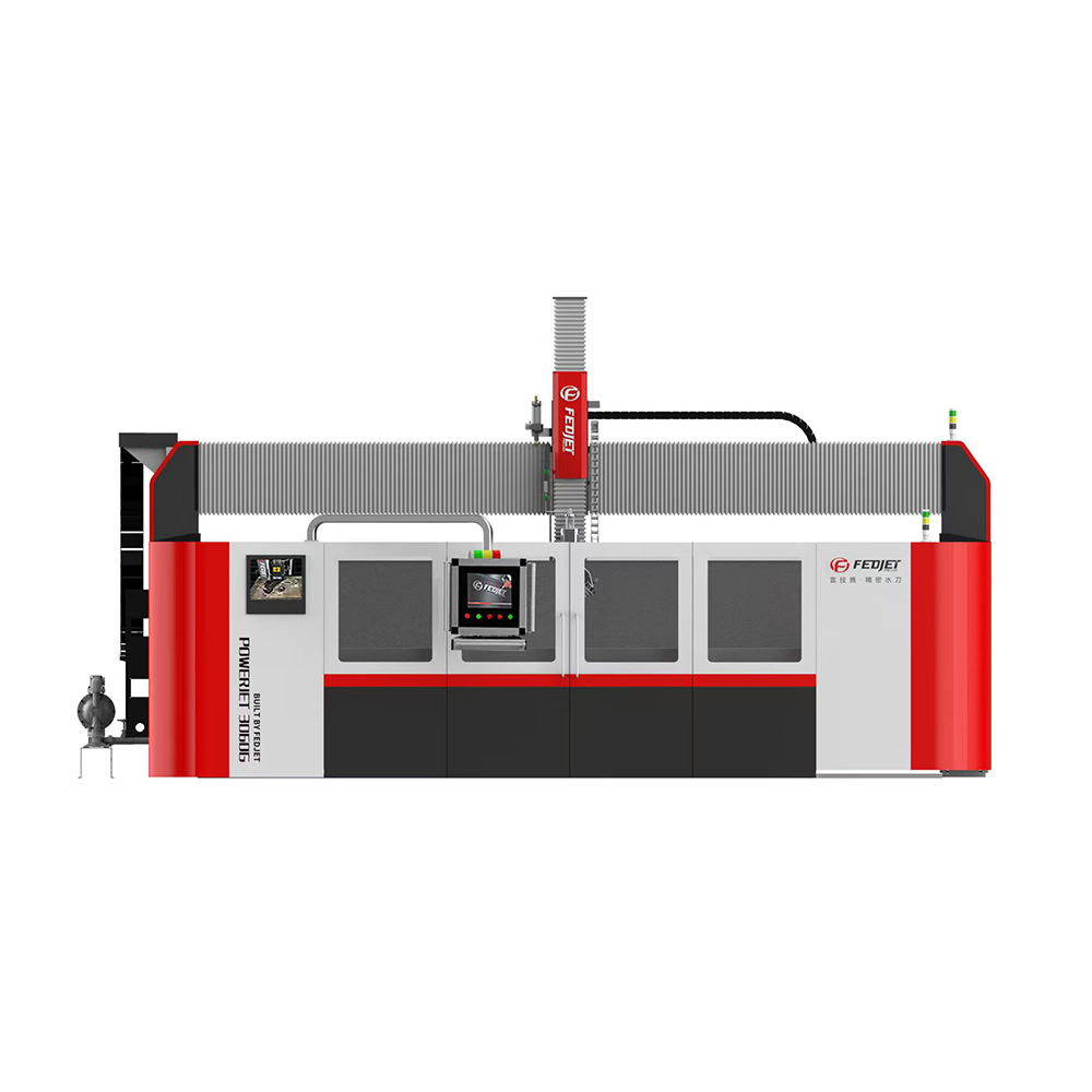 Enclosed Automatic 5-Axis Large Waterjet Cutting Center | High ...
