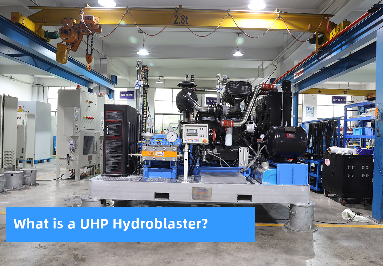 What is a UHP Hydroblaster Cleaning Machine?