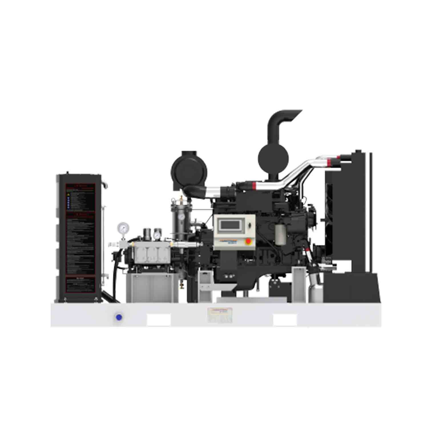 100 Series UHP 150HP 40K PSI 18.3LPM Diesel Hydroblast Cleaning Machine