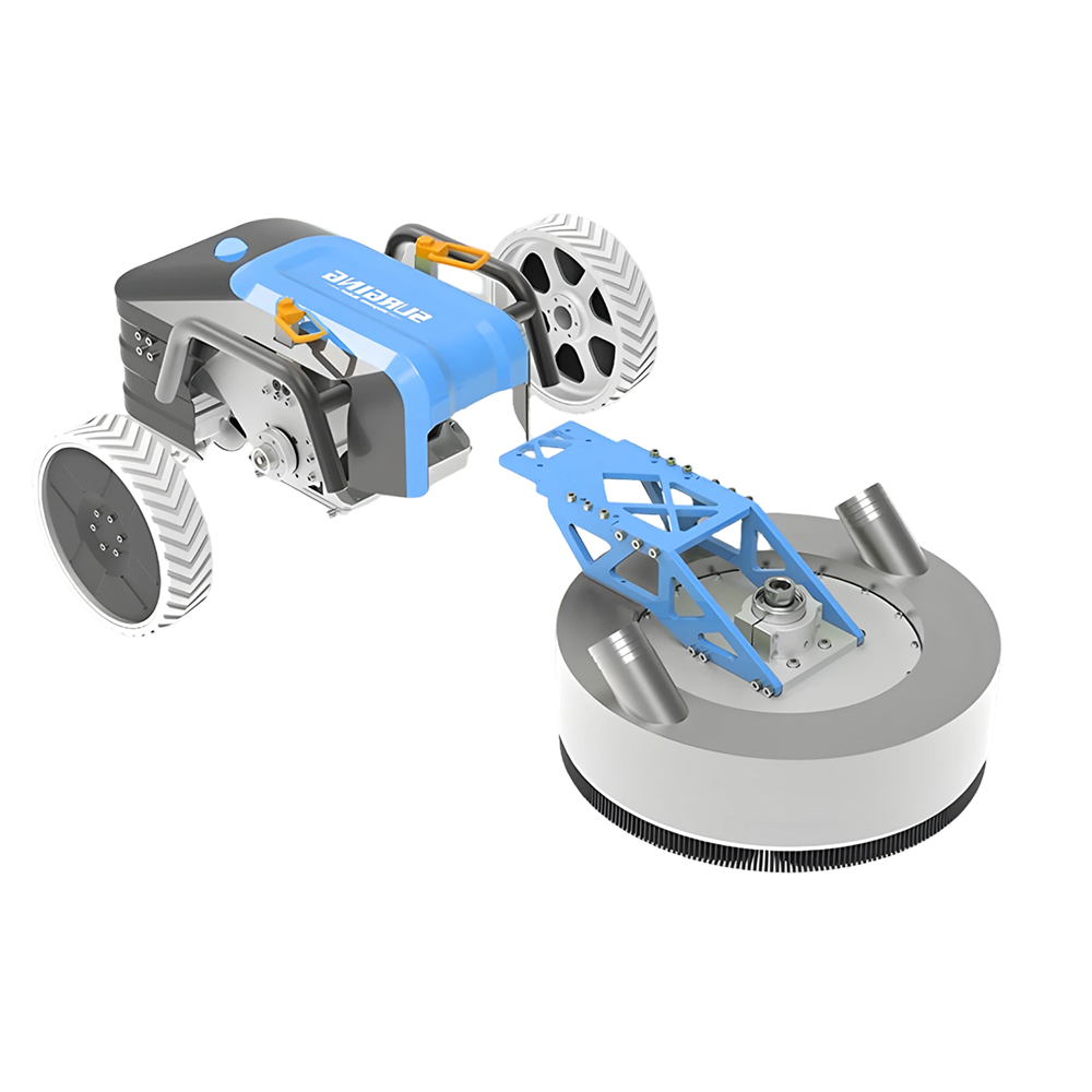 Crawler Climbing Hydroblasting Robot