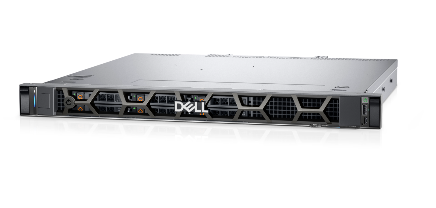[ORDER BASIS] Dell PowerEdge R260 1-Way 1U 6-Bay 2.5-inch 16th ...