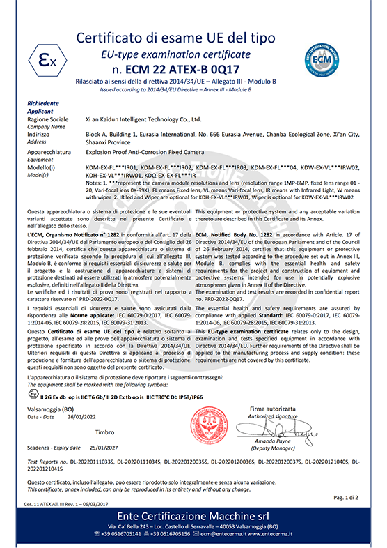 Kaidun Maritime Safety Certifications | DNV, ATEX & Industry Accreditations