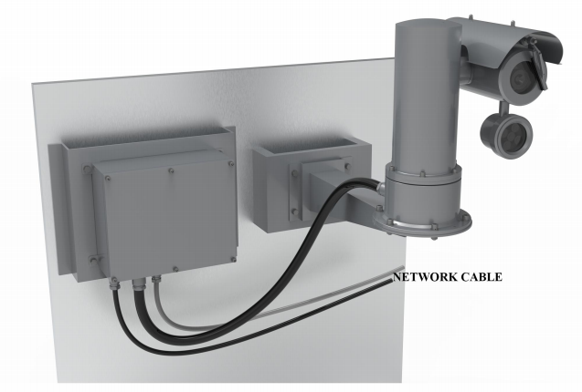 DNV Type Approval Marine Grade Anti-Corrosion PTZ IR Camera