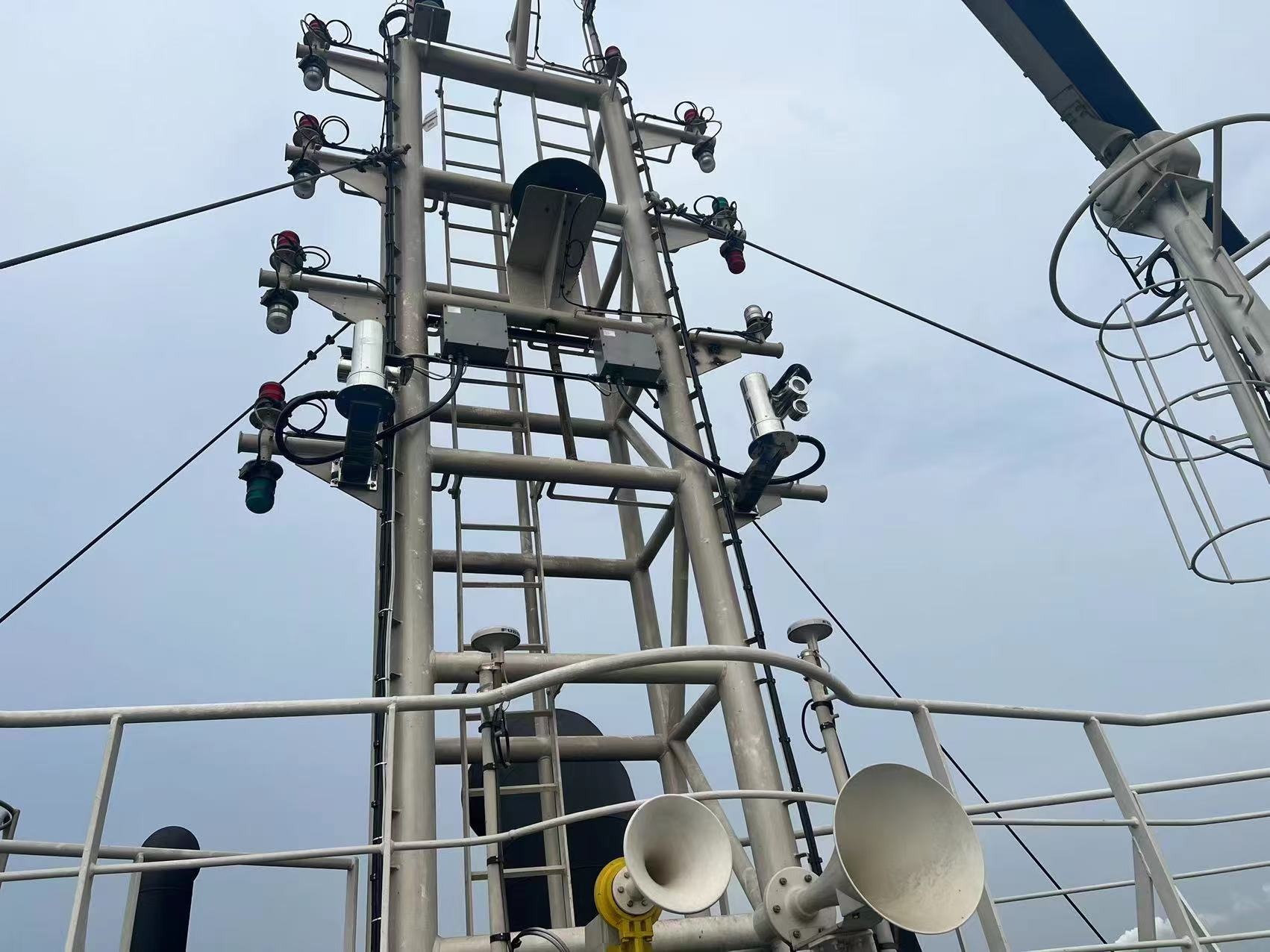 DNV Type Approval PTZ Camera Install on Special Vessel