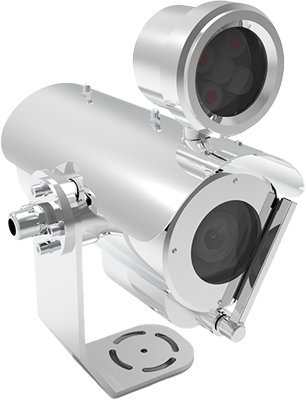 2MP 22X 316L Marine Bullet IR IP Camera with wiper