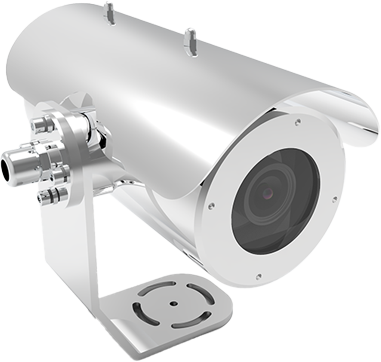 2MP 18X 316L Marine Fixed IP Camera with wiper