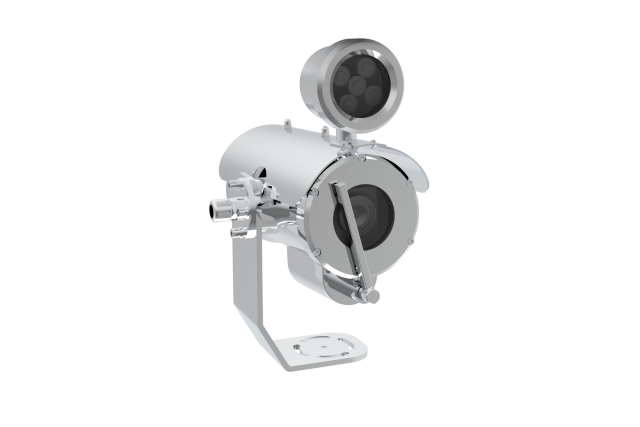 2MP 22X 316L Marine Bullet IR IP Camera with wiper