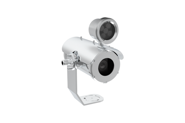 4MP 22X 316L marine Fixed IP Camera with wiper