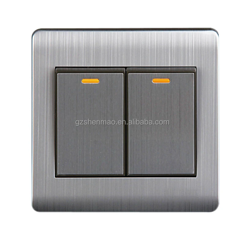 2 Gang 2 Way Electrical Switches Supplier - Customizable for Commercial Use