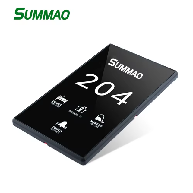 Touch Screen DND Switches Door Number Plate for Commercial Projects