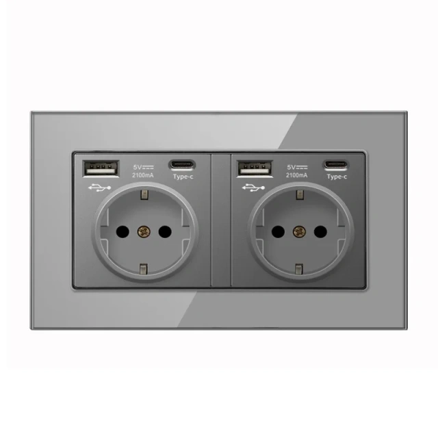 Factory Direct Double Electric Wall Outlet