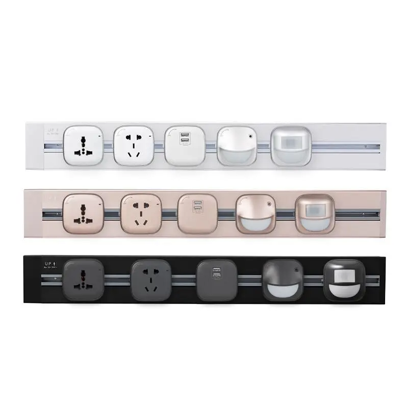 Removable Power Track Socket - 1M, 1.2M, 1.5M Multi-functional Rail ...