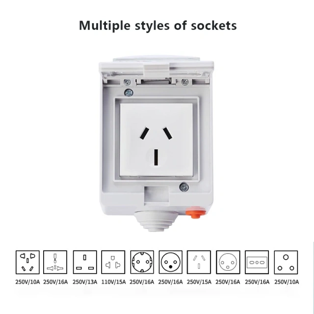 IP55 Smart WiFi Waterproof Socket Factory Wholesale
