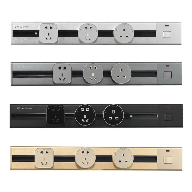 Removable Power Track Socket - 1M, 1.2M, 1.5M Multi-functional Rail ...