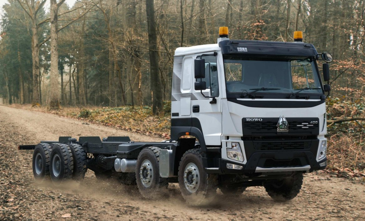 SINOTRUK HOWO V7-X 8X4 Cargo Chassis (RHD)